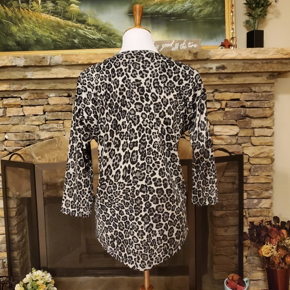 Ruby Rd. | Sweaters | Nwotruby Rd Leopard Print Top | Poshmark